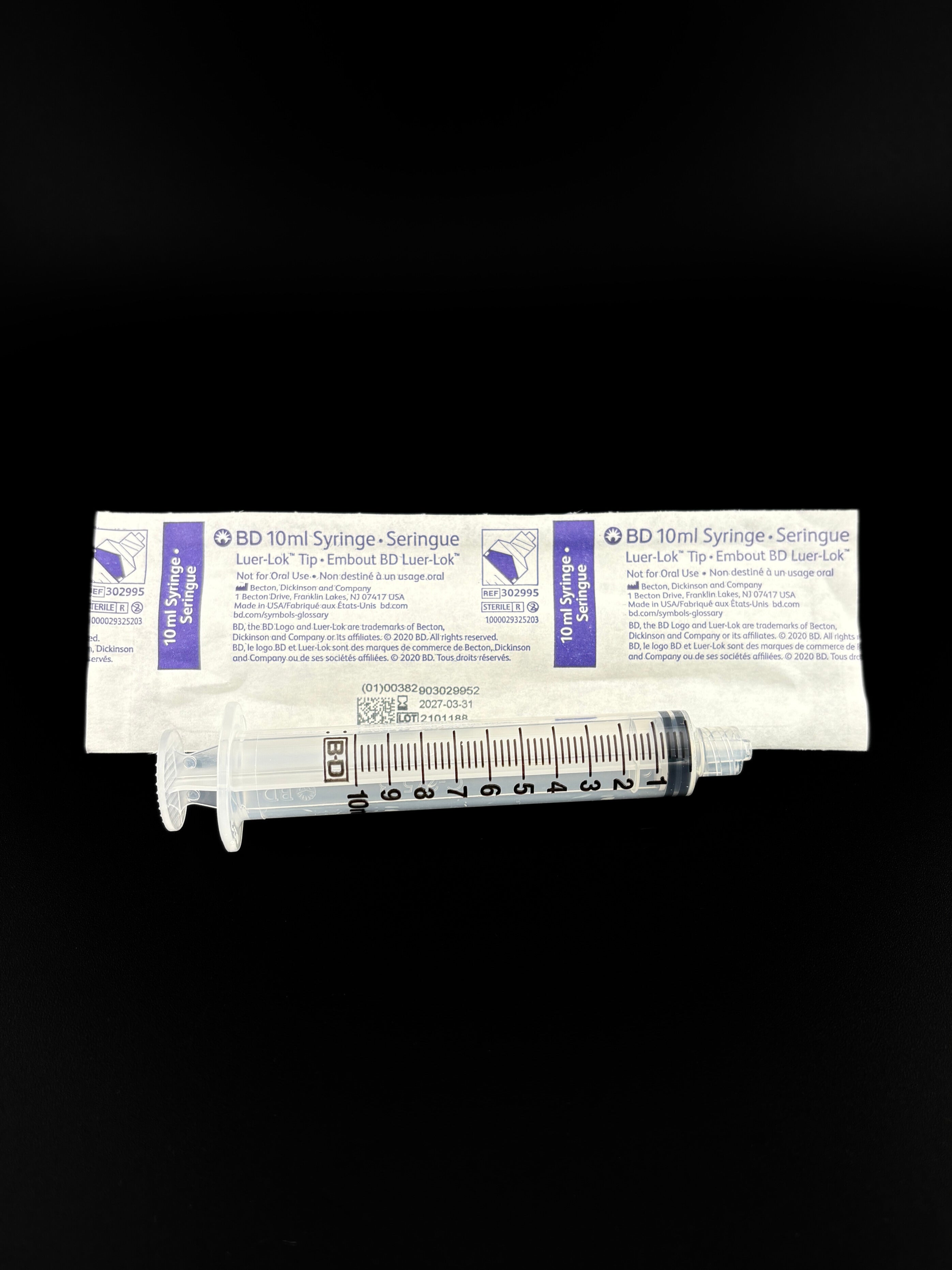 BD 10ml (Premium) Syringes (luer lock) – Peptide Test