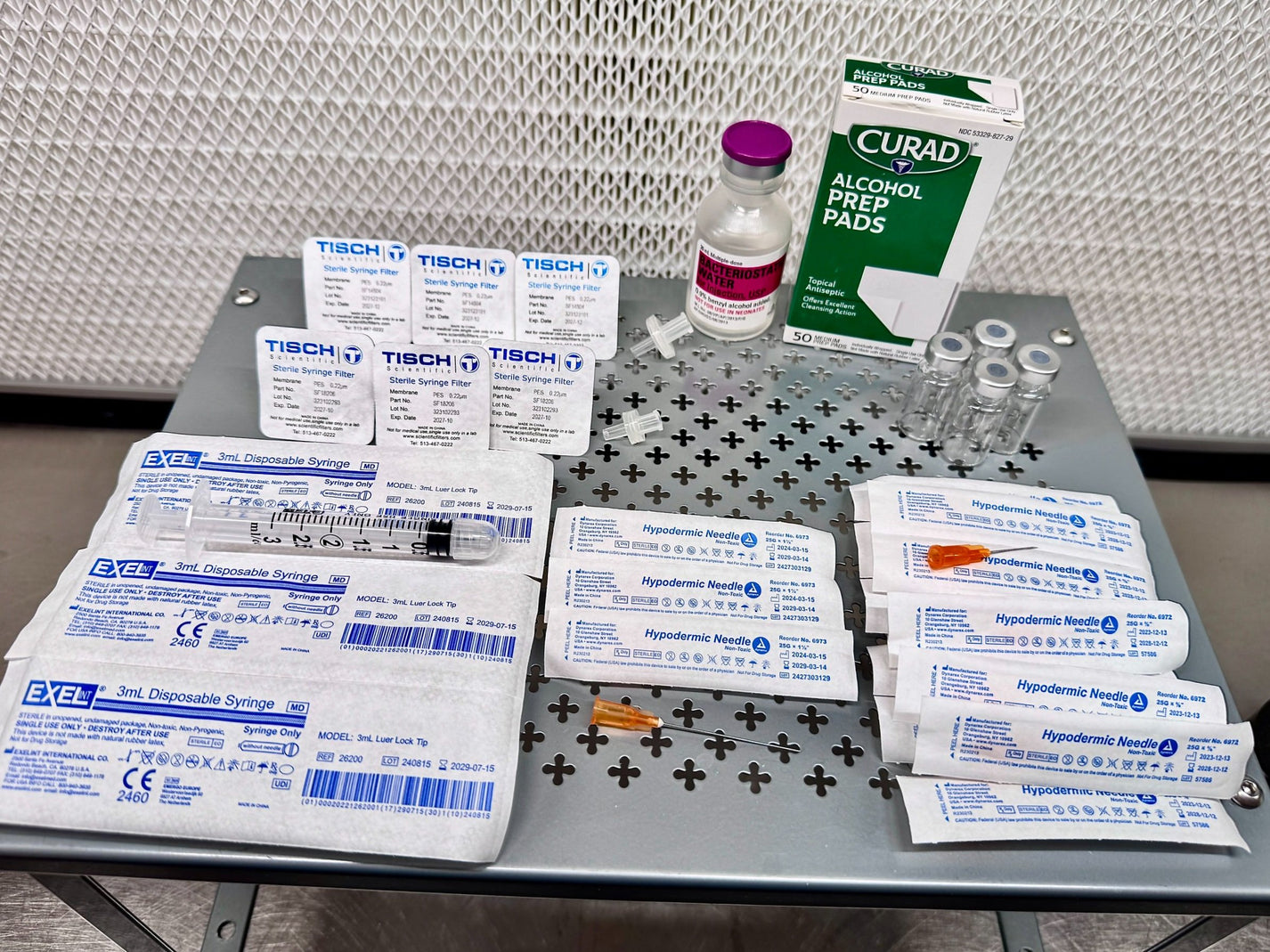 Reconstitution and Filtering all-in-one Starter Kit – Peptide Test